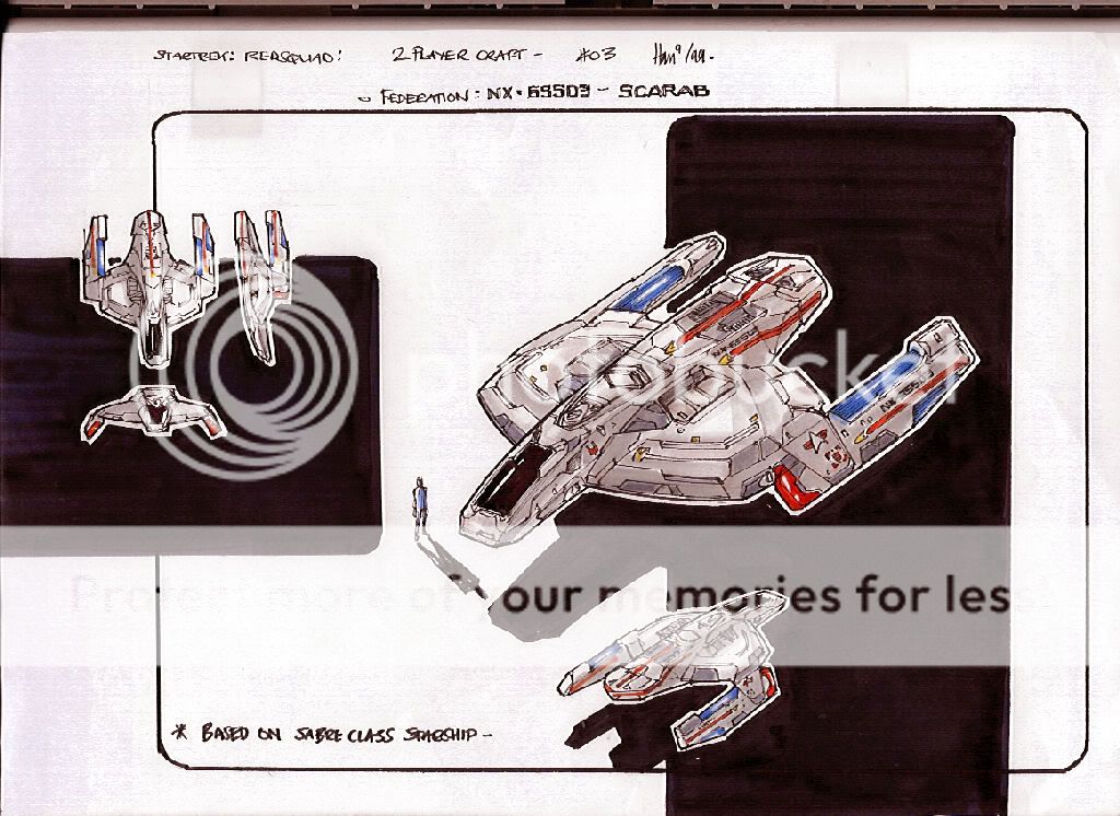 Star Trek: Invasion concept artwork - Star Trek Photo Manipulation Archive