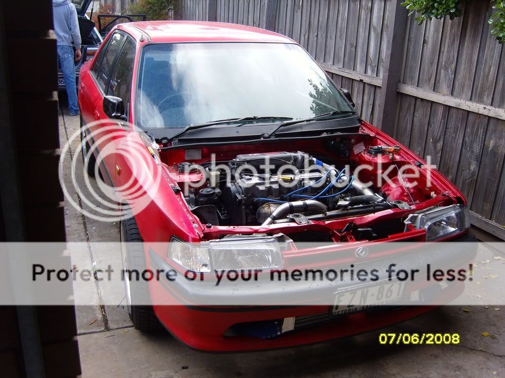 Stuffing a F2T in a 323 | Mazda MX-6 Forum