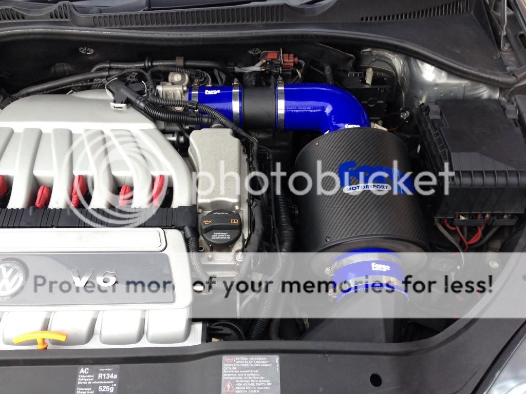 Forge air intake/filter for mk5 R32 | VW Golf R32 Forum