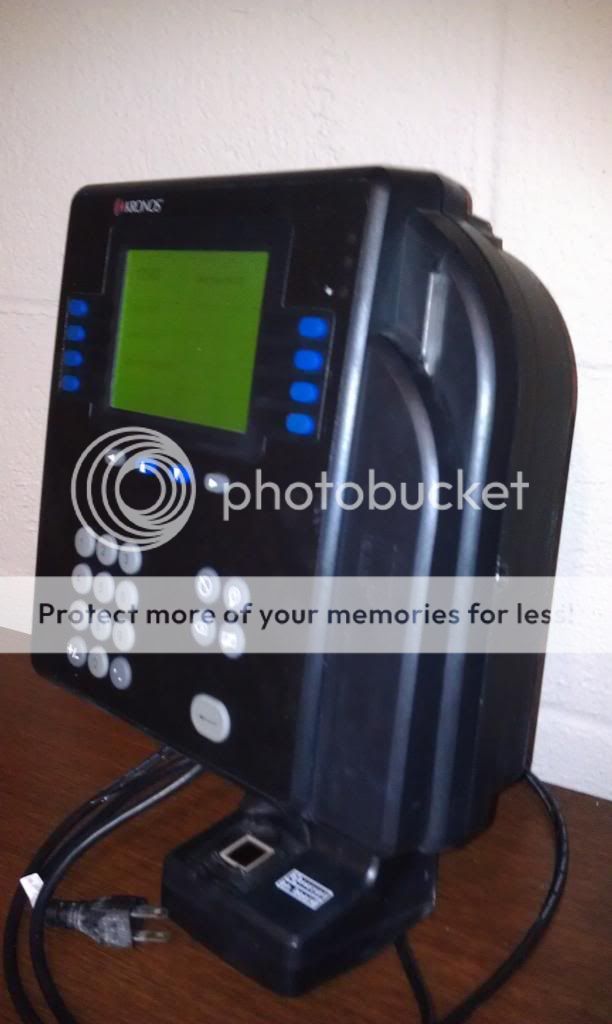 Kronos Time Clock Fingerprint at Eileen Porras blog