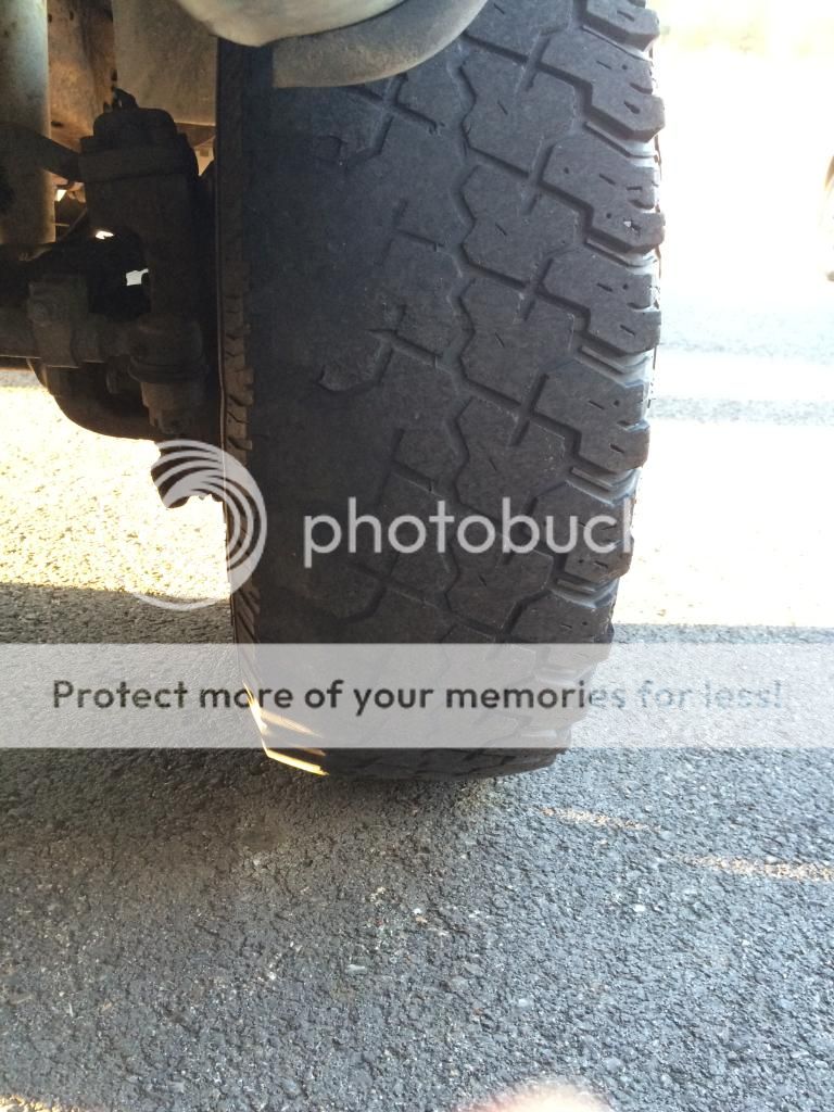 Drivers side front tire wear | Cummins Diesel Forum