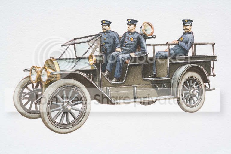 Police cars through the ages. - The Locker Room - Police Community