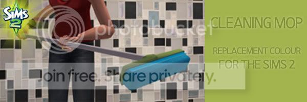 Cleaning Mop Recolour | ♦ Simple Sims Project ♦