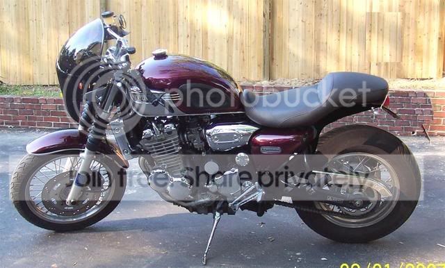 Adventurer subframe/fender chop finished! | Triumph Rat Motorcycle Forums
