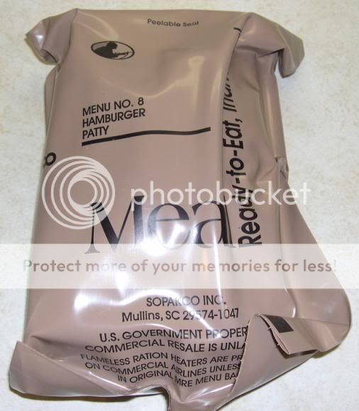 MRE – Menu #8 – Hamburger Patty | The FAL Files